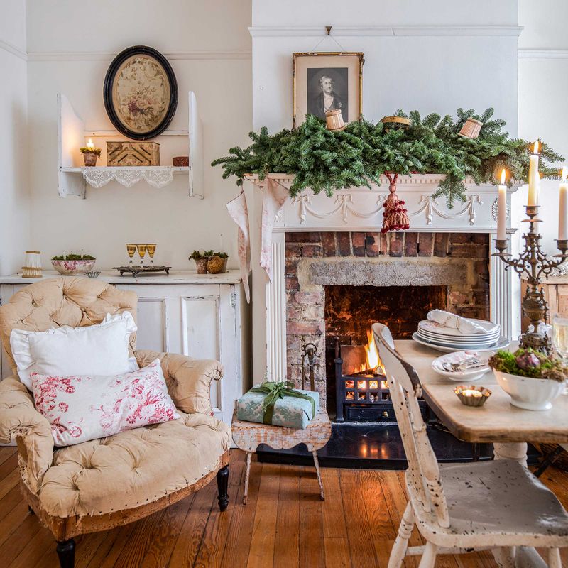 Christmas country cottage | Christmas decorating ideas | PHOTO GALLERY ...