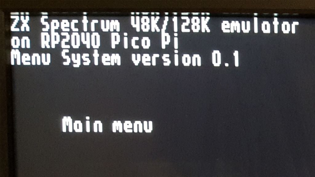 ZX Spectrum Emulator Runs on Raspberry Pi Pico | Tom's Hardware