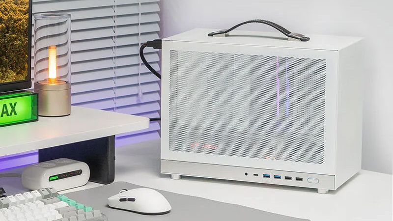 Micro-ATX chassis just 16 liters in size supports quad-slot GPUs and ...