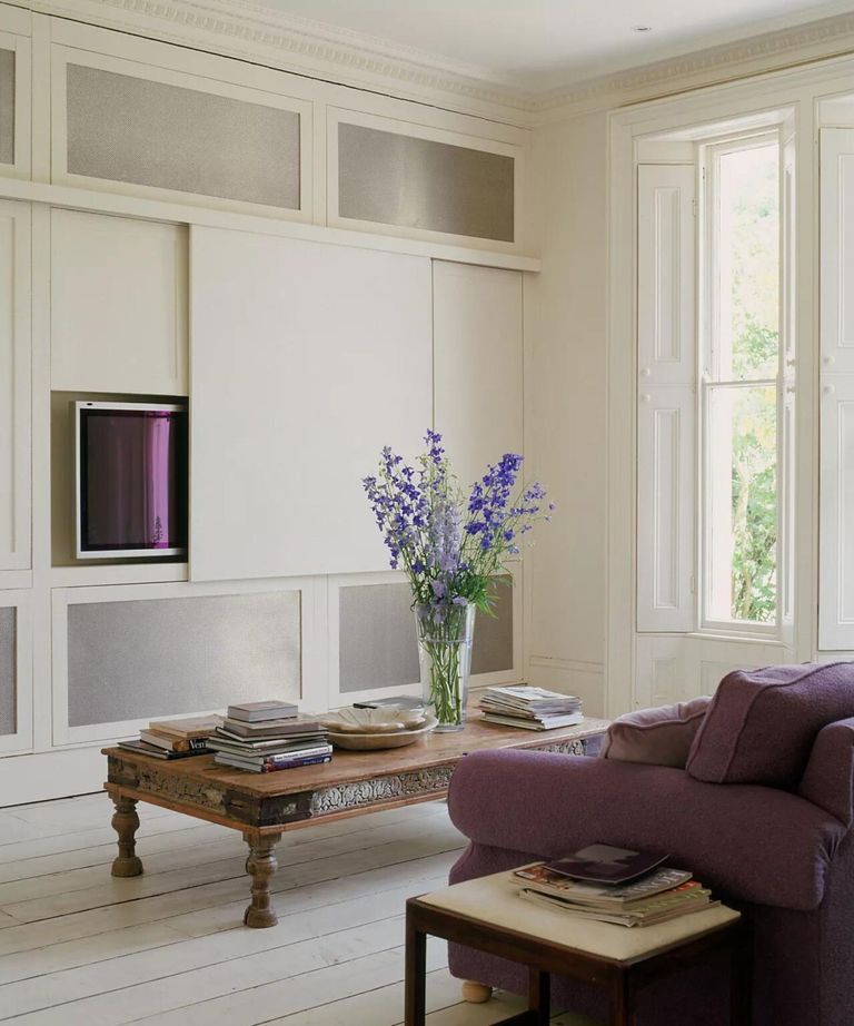 How do I stylishly hide my TV? 7 ways to disguise your TV | Homes and ...