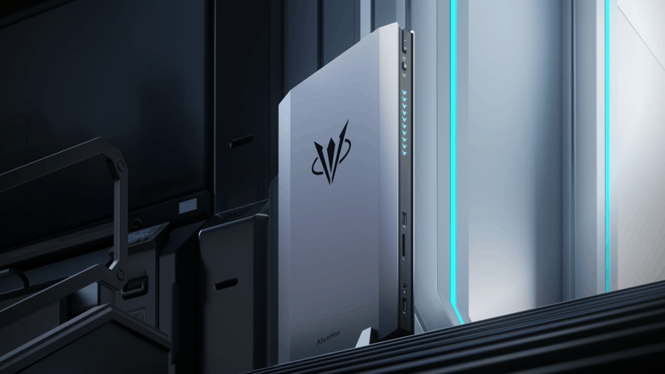 Gaming mini-PC looks like a laptop without a screen — AtomMan G7 Ti ...