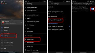 Edge unlocks YouTube background play free | Windows Central