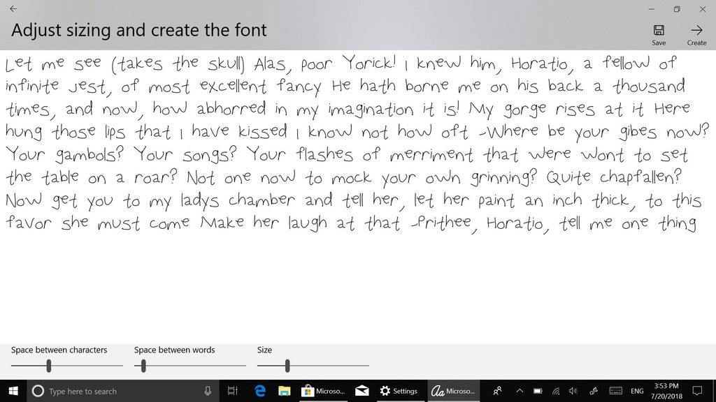 Microsoft Font Maker [Windows 10 Review]: Handwritten custom fonts ...