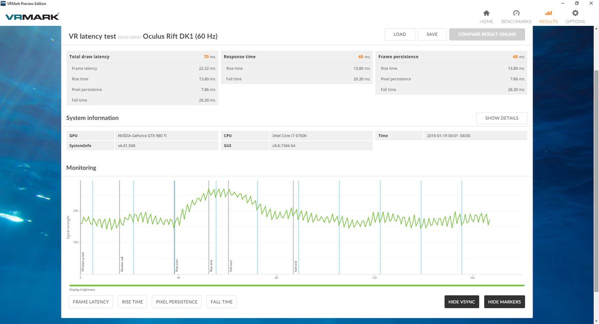 Evaluating VR performance and latency with Futuremark's VRMark | PC Gamer