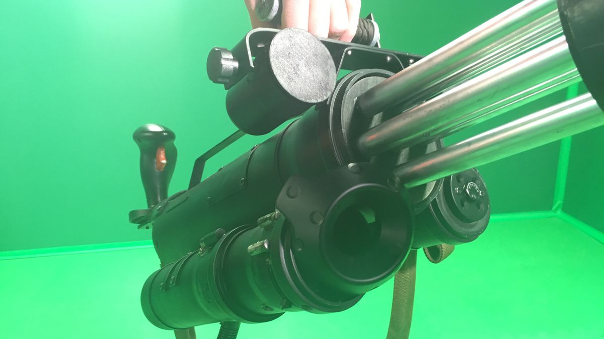 Some monster has made a minigun out of a HTC Vive controller and a ...