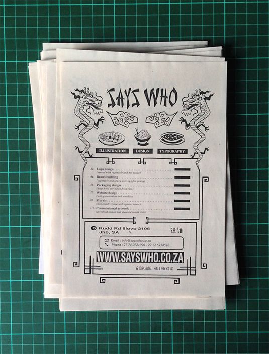 This stunning promo material is crafted from paper trash | Creative Bloq