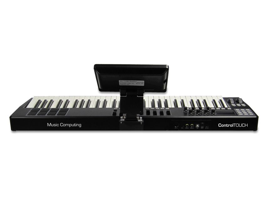 NAMM 2012: ControlTouch: MIDI controller keyboard with touchscreen ...