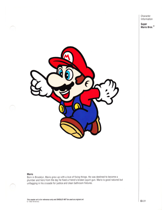 Vintage Nintendo manual reveals Pantone colours of iconic characters ...