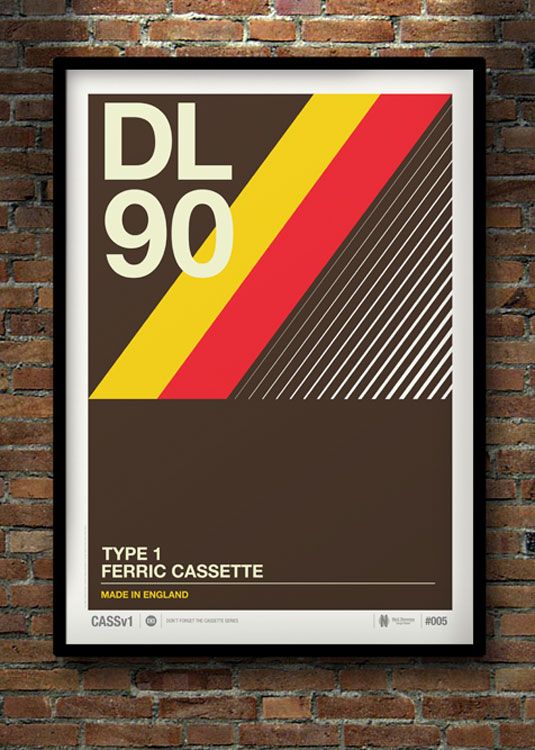 Cassette posters celebrate the art of analogue | Creative Bloq