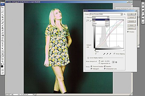 Create a fashionable cross-processing effect with Photoshop | Creative Bloq