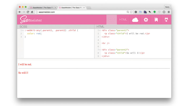 How to use multiple parent selectors | Creative Bloq