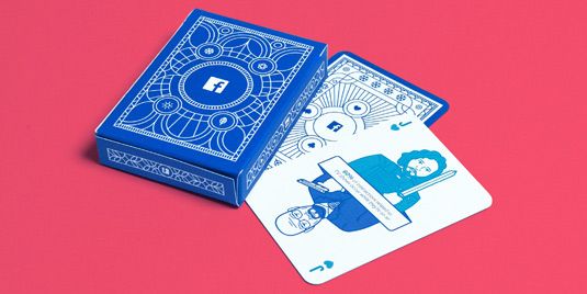 Facebook's annual insights released as stunning playing cards ...