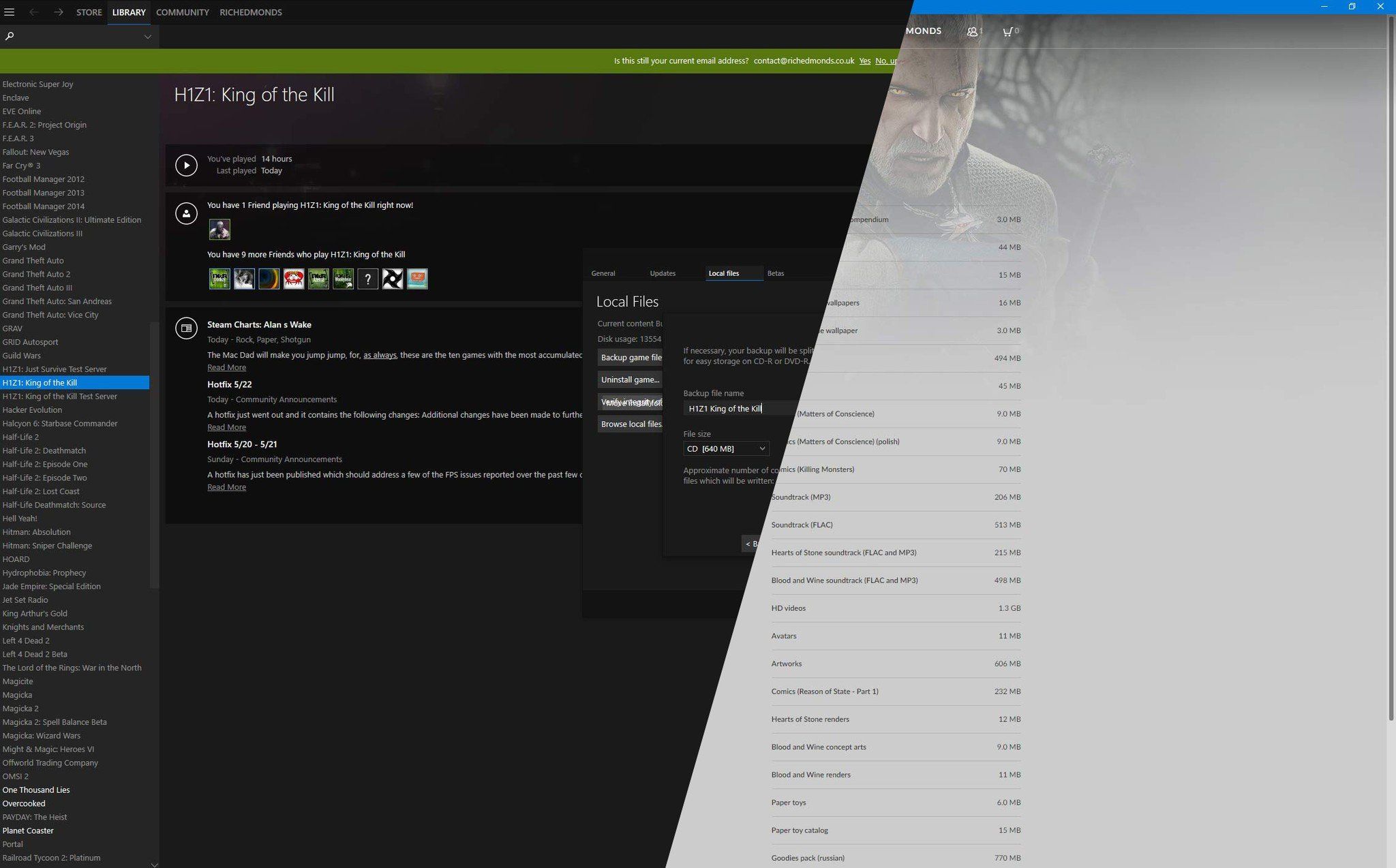How to back up your games in Steam and GOG Galaxy | Windows Central