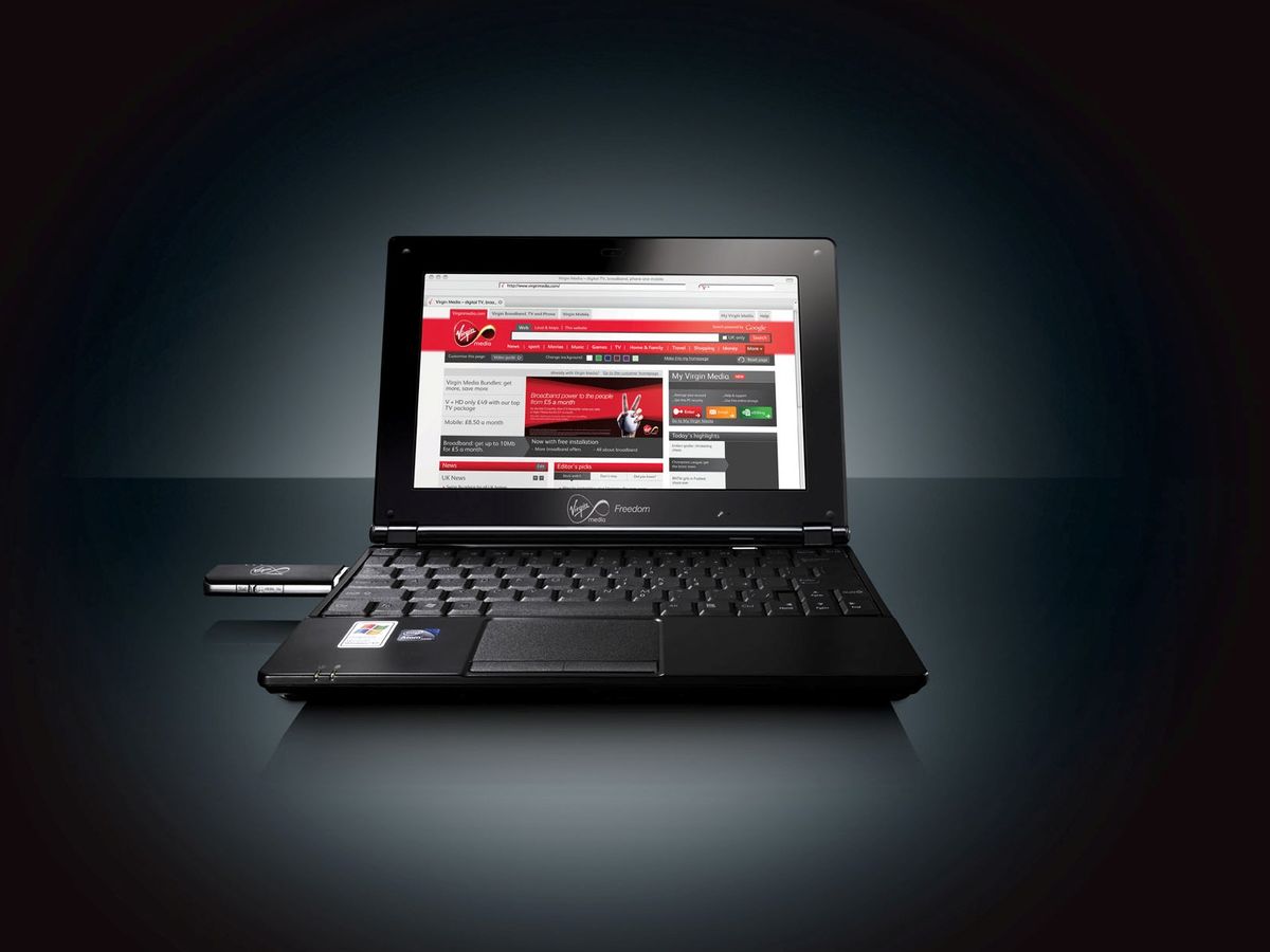 Virgin Media offering up branded netbook | TechRadar