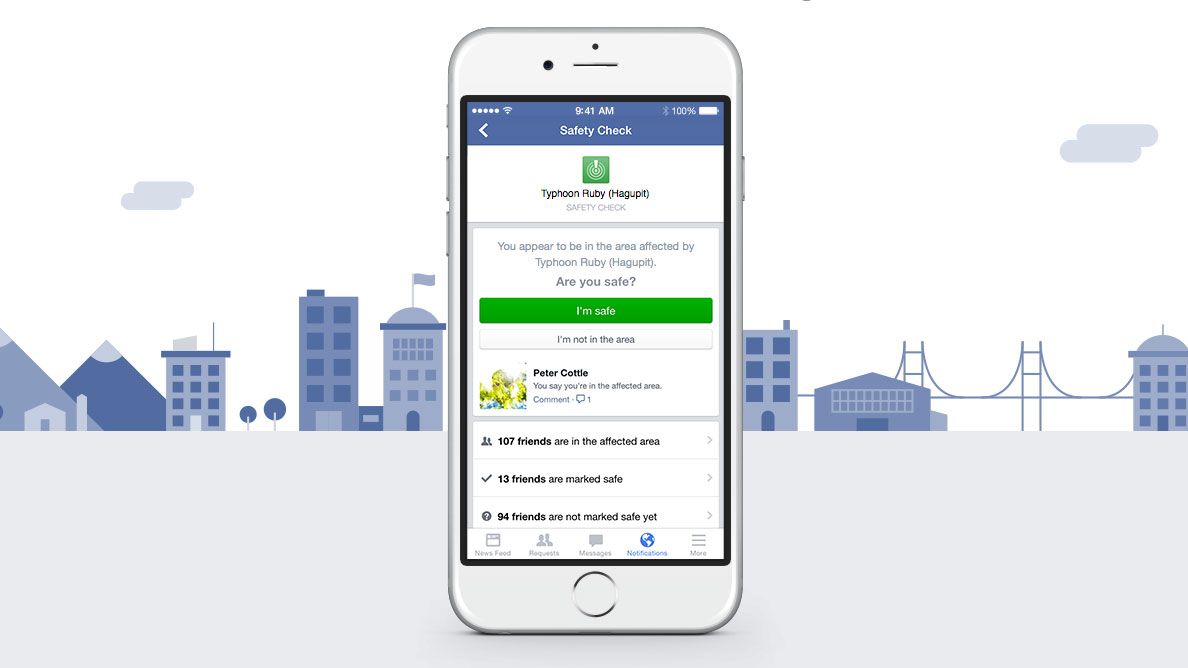 Facebook is learning when to use Safety Check for disasters - and it's ...