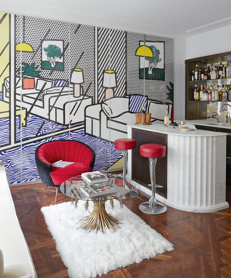 12 wall mural ideas with paint, wallpaper and more | Livingetc
