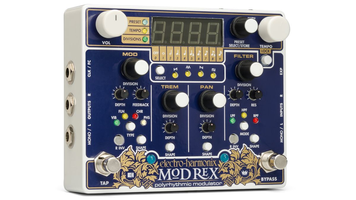 EHX's Mod Rex offers a world of polyrhythmic modulation possibilities ...