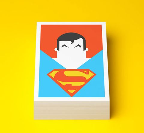 Superheroes reimagined in postcard portraits | Creative Bloq