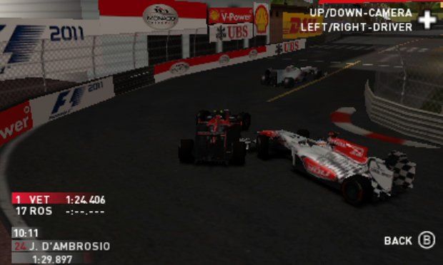 F1 2011 review (3DS) | GamesRadar+