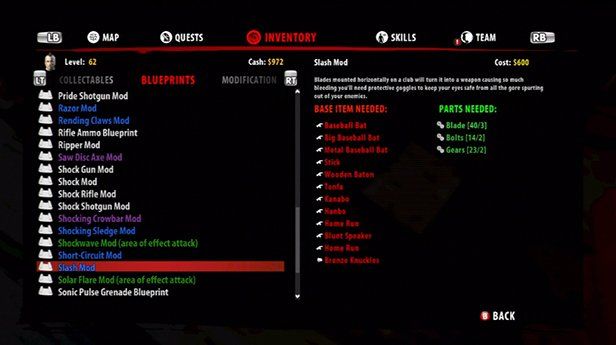 Dead Island Riptide weapons guide and blueprint locations | GamesRadar+