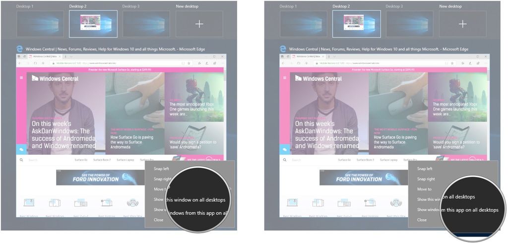 How to use multiple desktops in Windows 10 | Windows Central