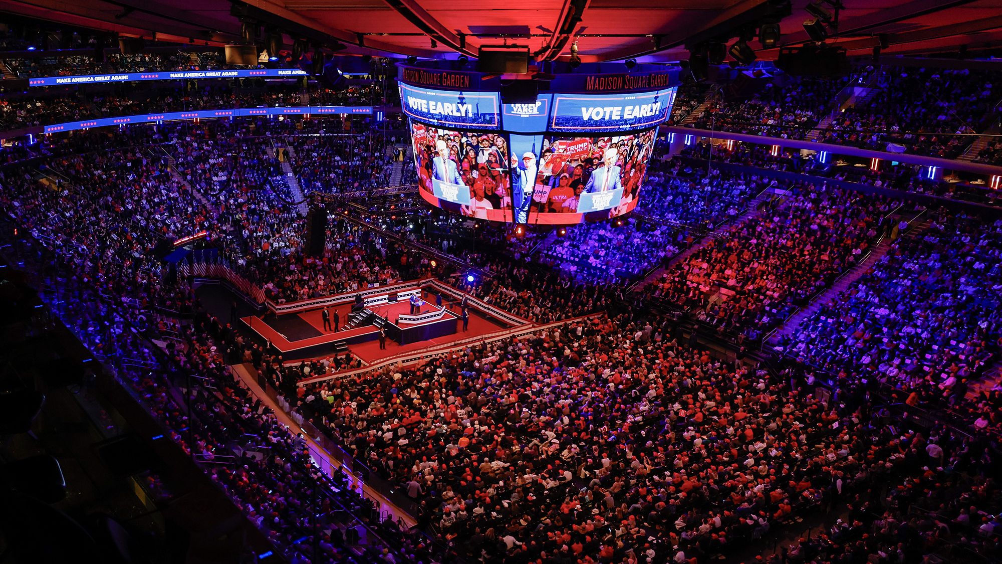 Presidential campaign enters final week with big rallies | The Week