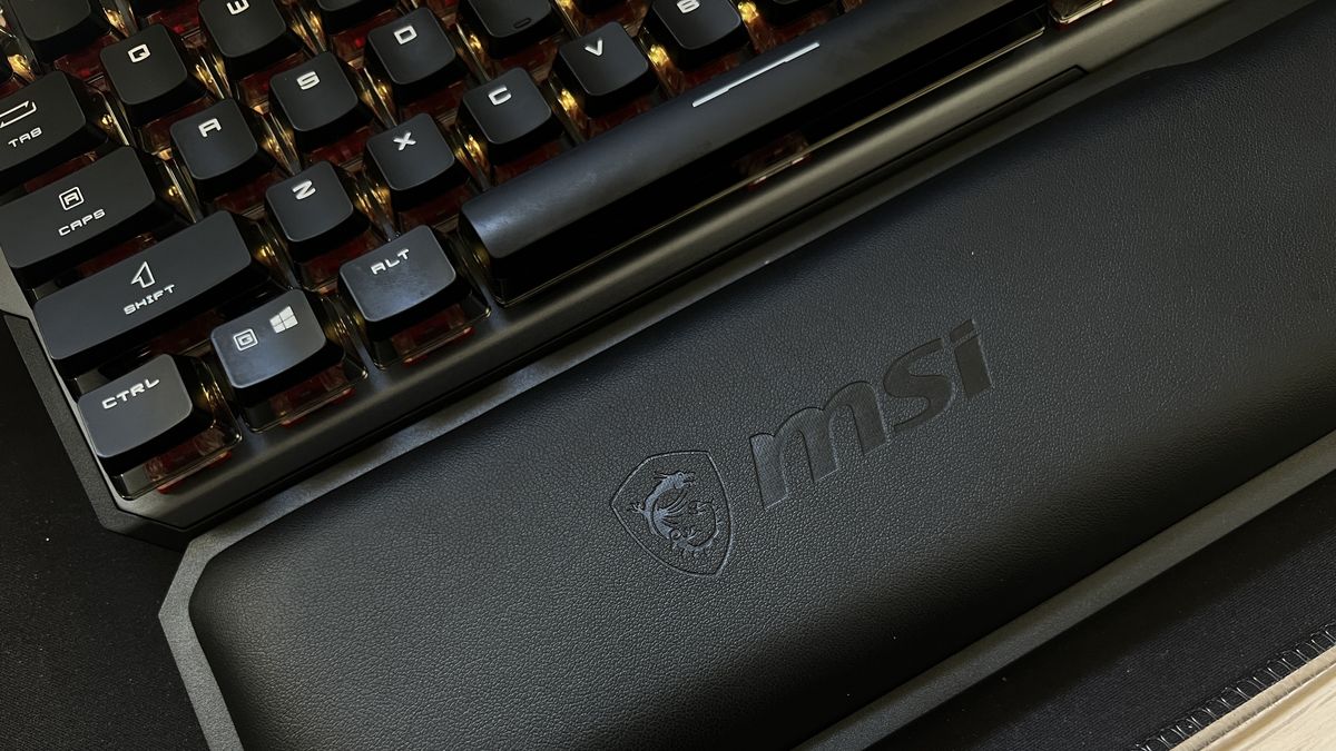 MSI GK71 Sonic review: "A great mechanical gaming keyboard" | GamesRadar+