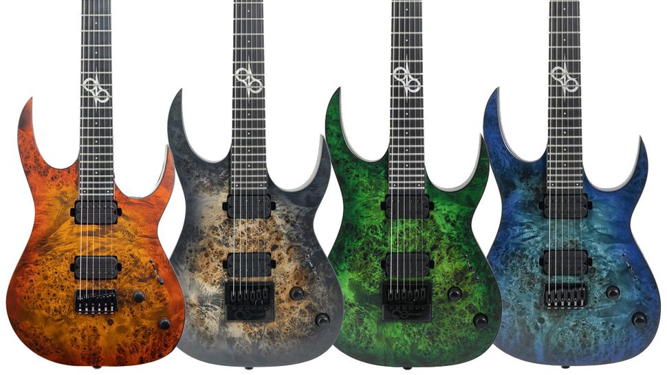 Solar Guitars adds four eye-catching new models to its electric line-up ...