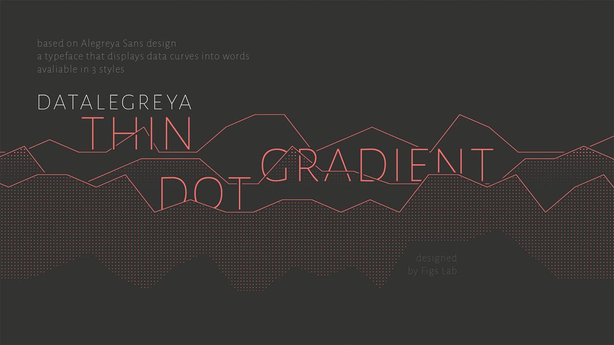Typography meets data in this amazing free font | Creative Bloq