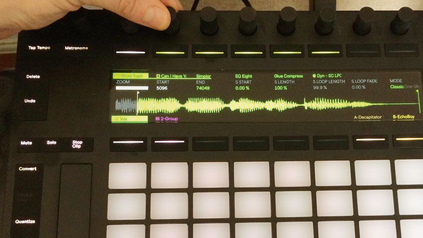 How to perform MPC-style sampling tricks using Ableton Push 2 | MusicRadar