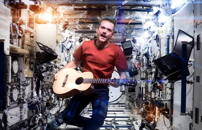 Astronaut Chris Hadfield explores murder in space in new Cold War space ...