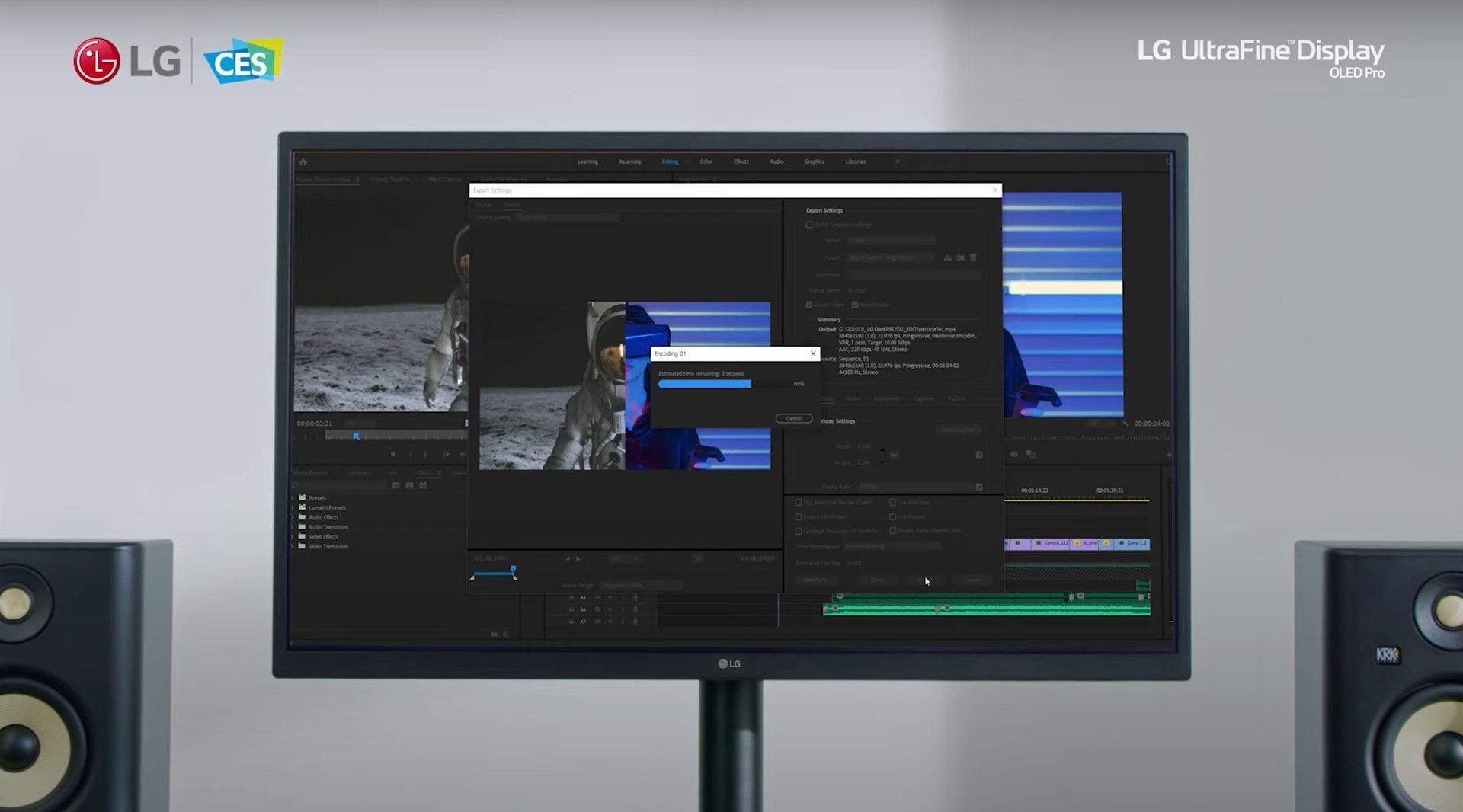 New LG UltraFine monitor delivers deep blacks with its OLED display ...