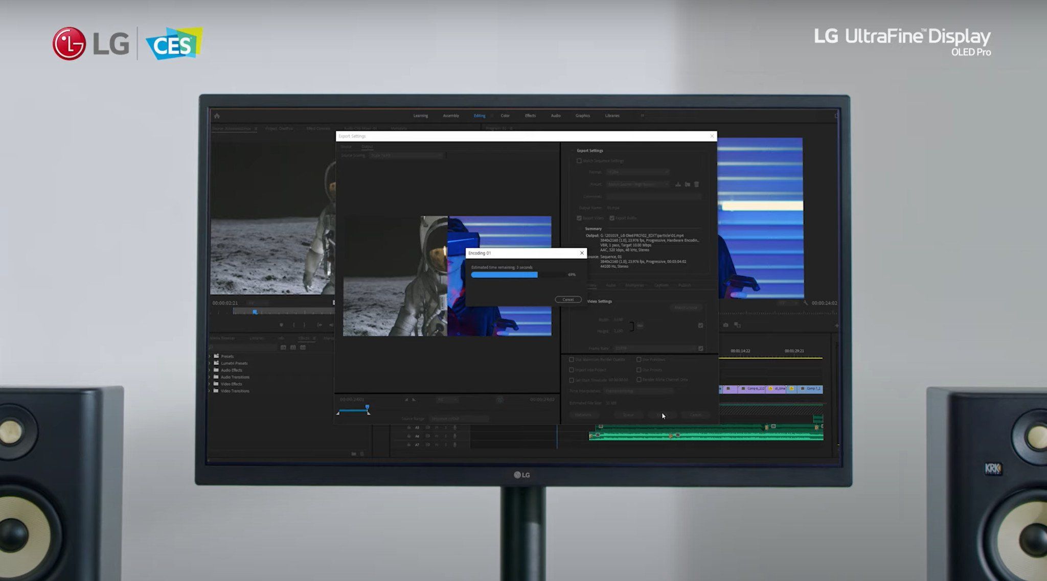 New LG UltraFine monitor delivers deep blacks with its OLED display ...