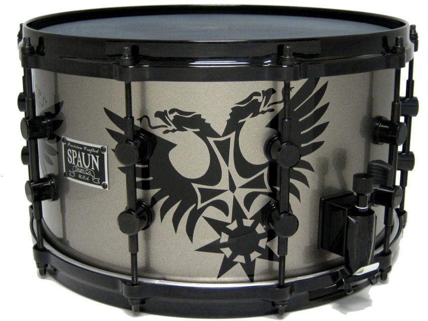 Spaun debuts the "Inferno" signature snare | MusicRadar