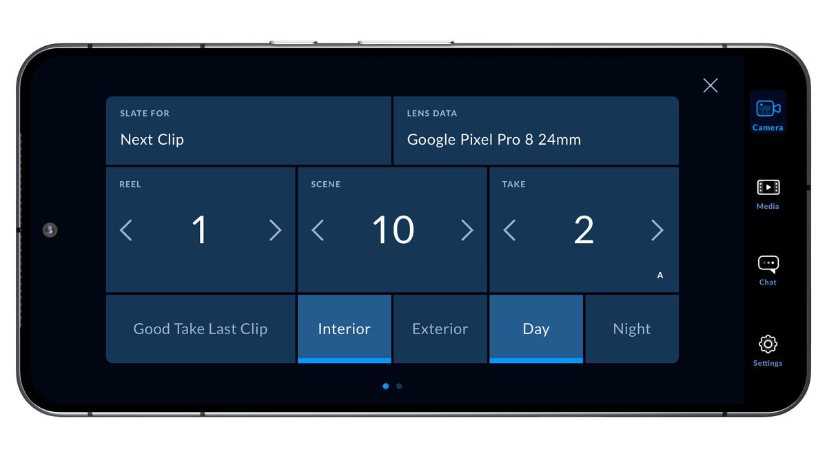I think the Blackmagic Camera app is a perfect tool for content ...