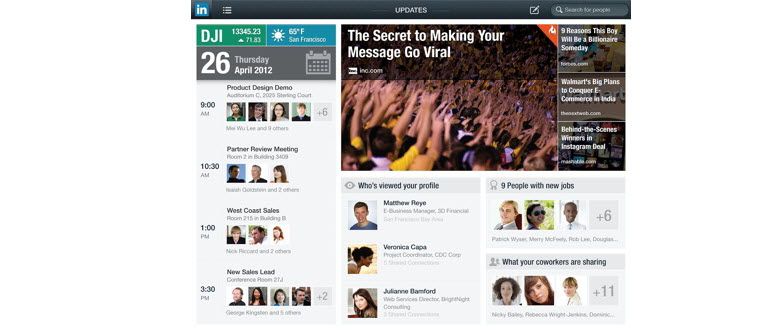 LinkedIn launches on iPad | TechRadar