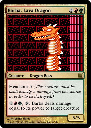 The complete Zelda II Magic: The Gathering card set | GamesRadar+