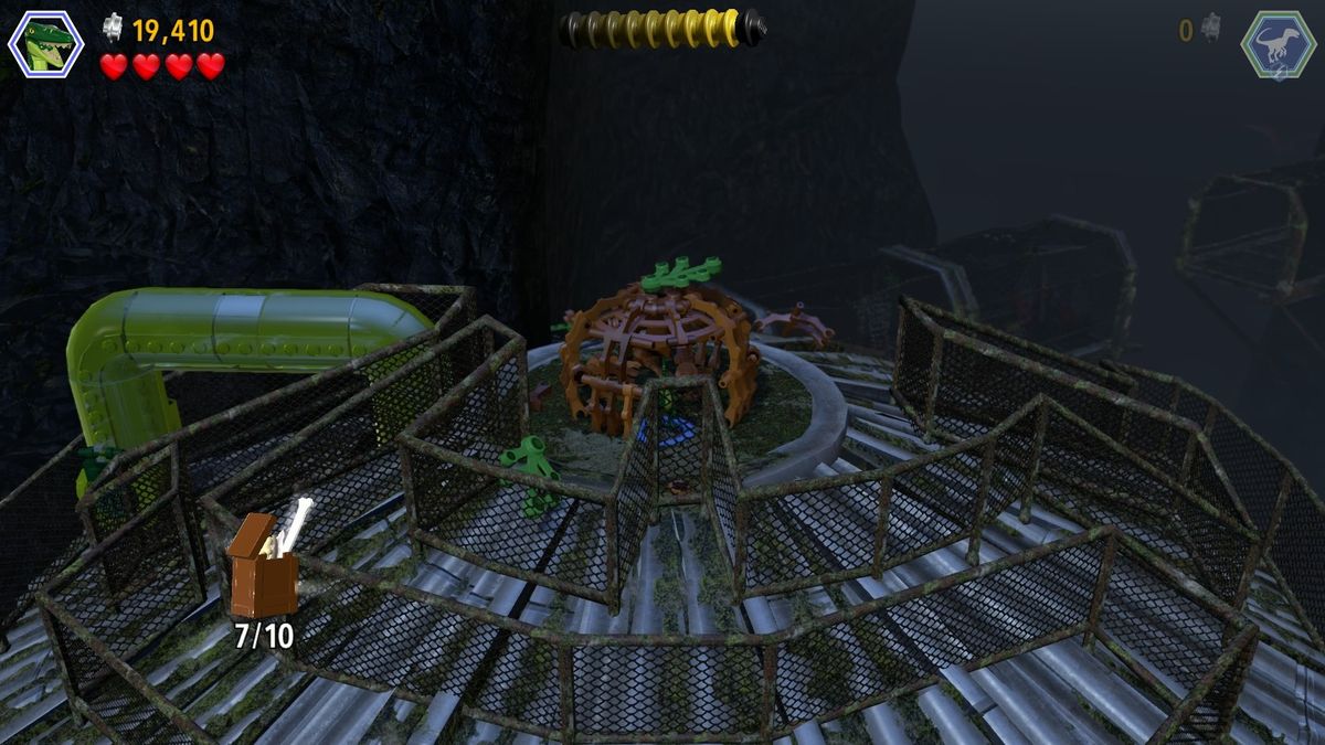 The Bird Cage - Lego Jurassic World Minikit and Amber Fossil Brick ...