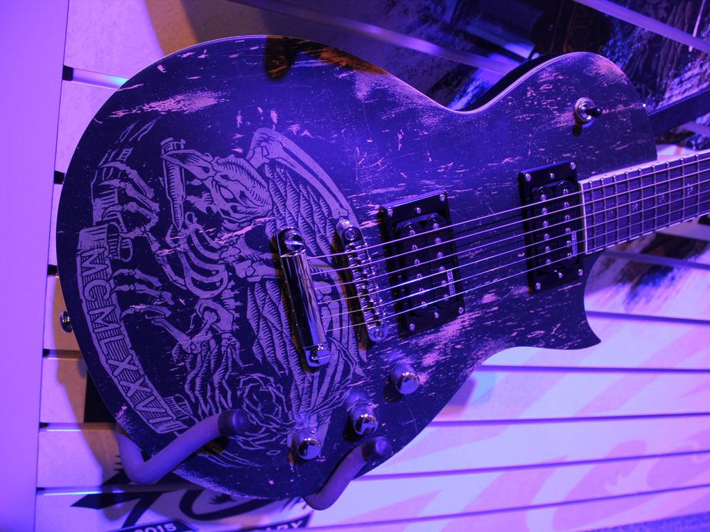 NAMM 2015: ESP's monster guitar stand in pictures and video | MusicRadar