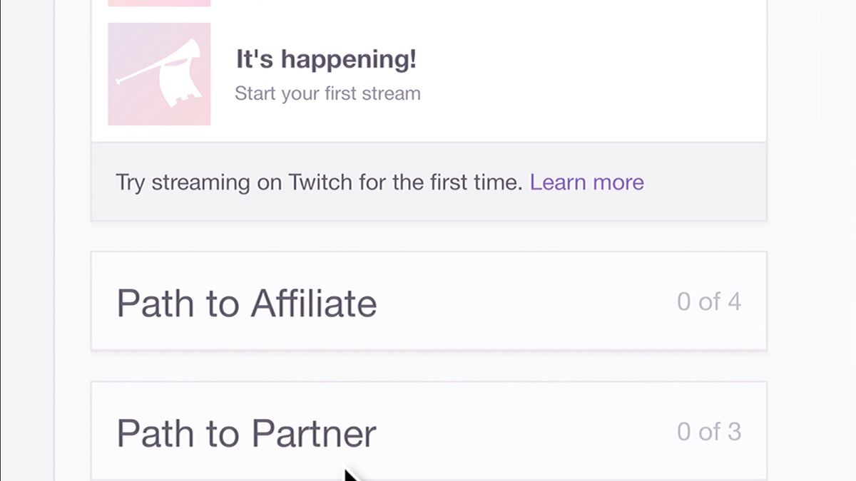 Twitch is adding a clear roadmap to Partner status | PC Gamer