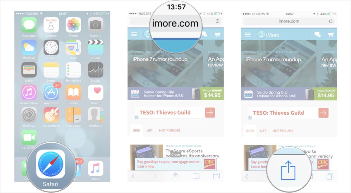 How to use sharing and action extensions on iPhone and iPad | iMore