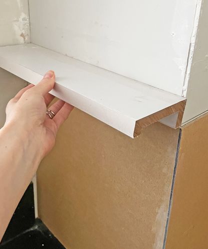 How to DIY a microcement backsplash for a cool, budget kitchen upgrade ...