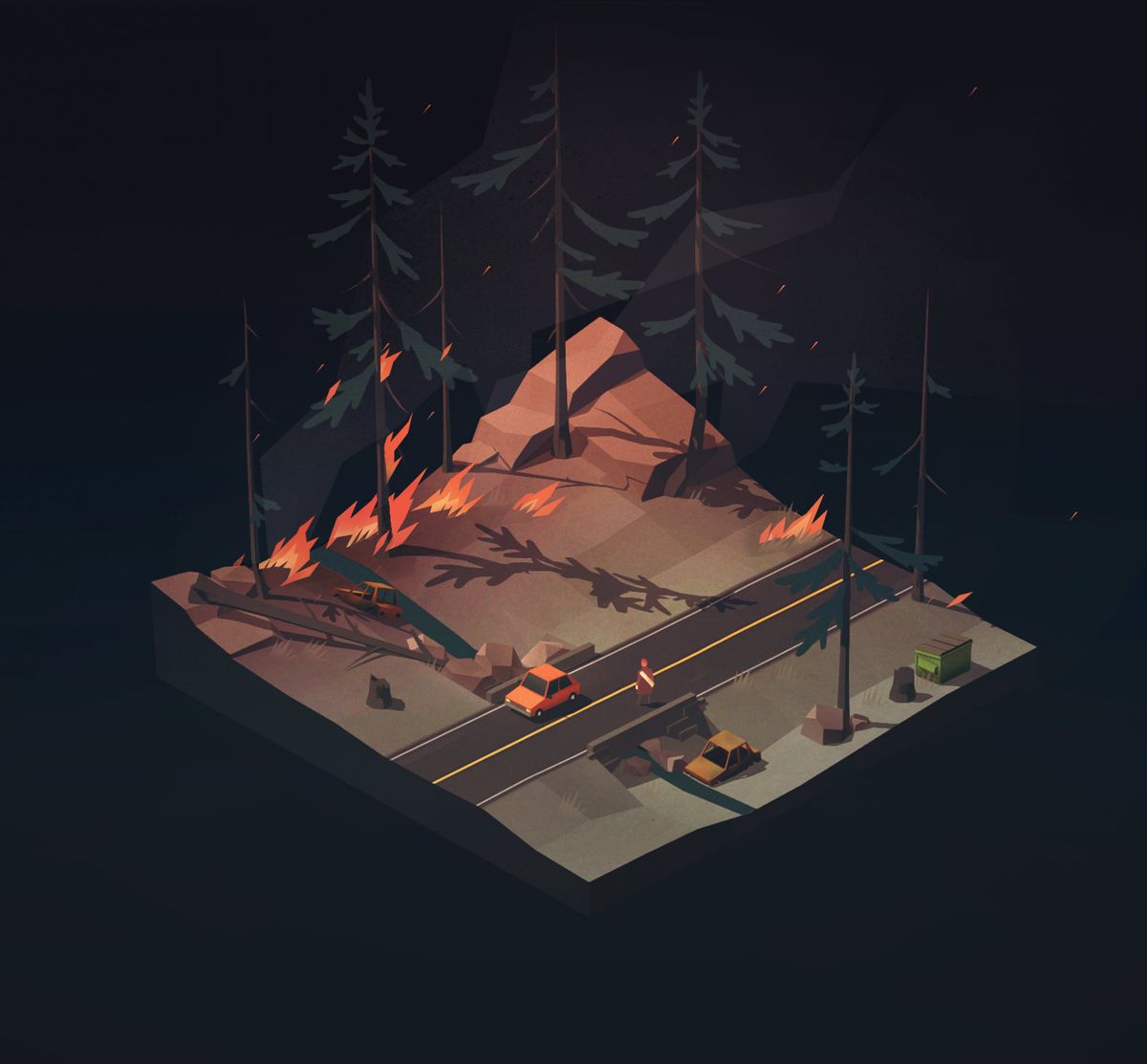 Overland is a survival game that’s as mean as it is beautiful | PC Gamer