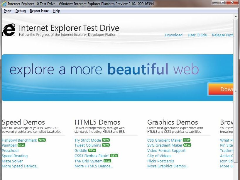 Hands on: IE10 review (Platform Preview) | TechRadar
