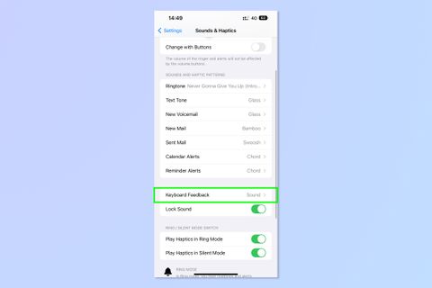 iOS 16 finally gives the iPhone a haptic keyboard — here's how to turn ...