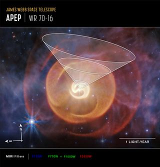 James Webb Space Telescope captures 'one-of-a-kind' triple star system ...