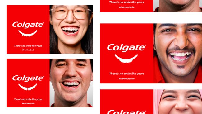 Colgate brushes up its logo to make us smile | Creative Bloq