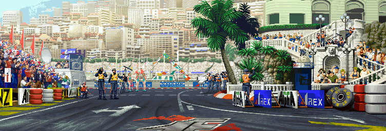 Classic game backdrops recreated as animated GIFs | Creative Bloq