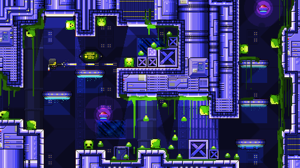 Rex Rocket: a platformer full of pixels, menacing AI, and space burgers ...