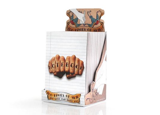 Test your tattoo skills with this body art notebook | Creative Bloq
